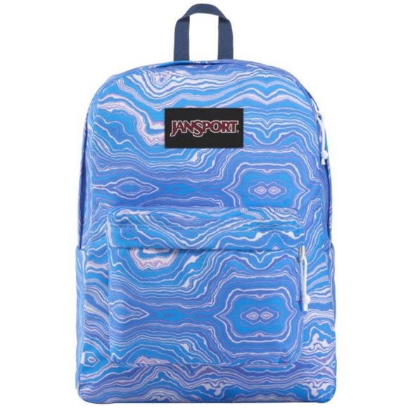 Jansport | Bags | Nwt Jansport Black Label Blue Geode Load Backpack ...